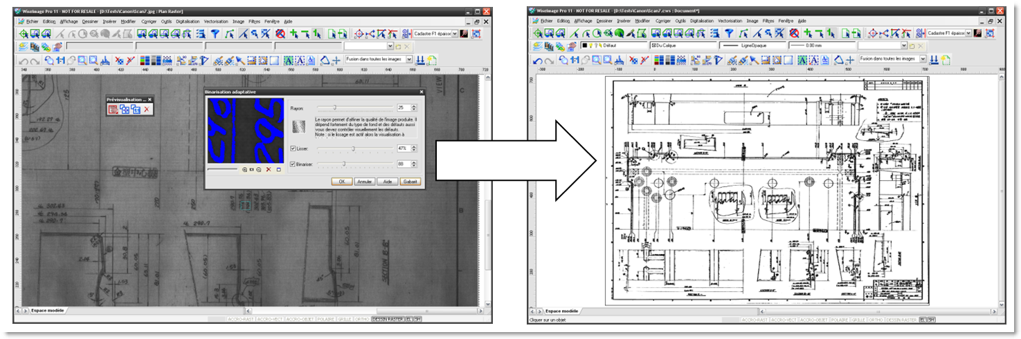 WiseImage pour Windows | RasterTech
